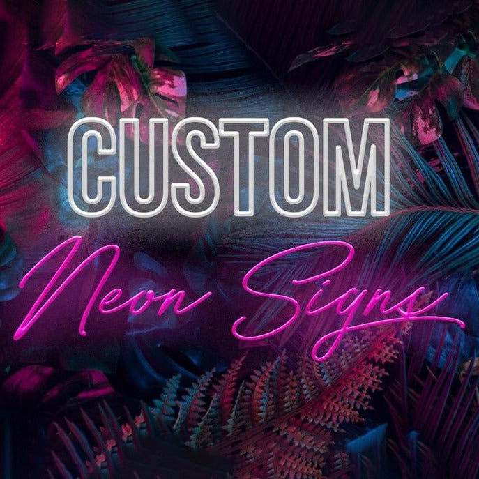 The Seven Colours Customized Neon Sign | Led Neon Sign Board