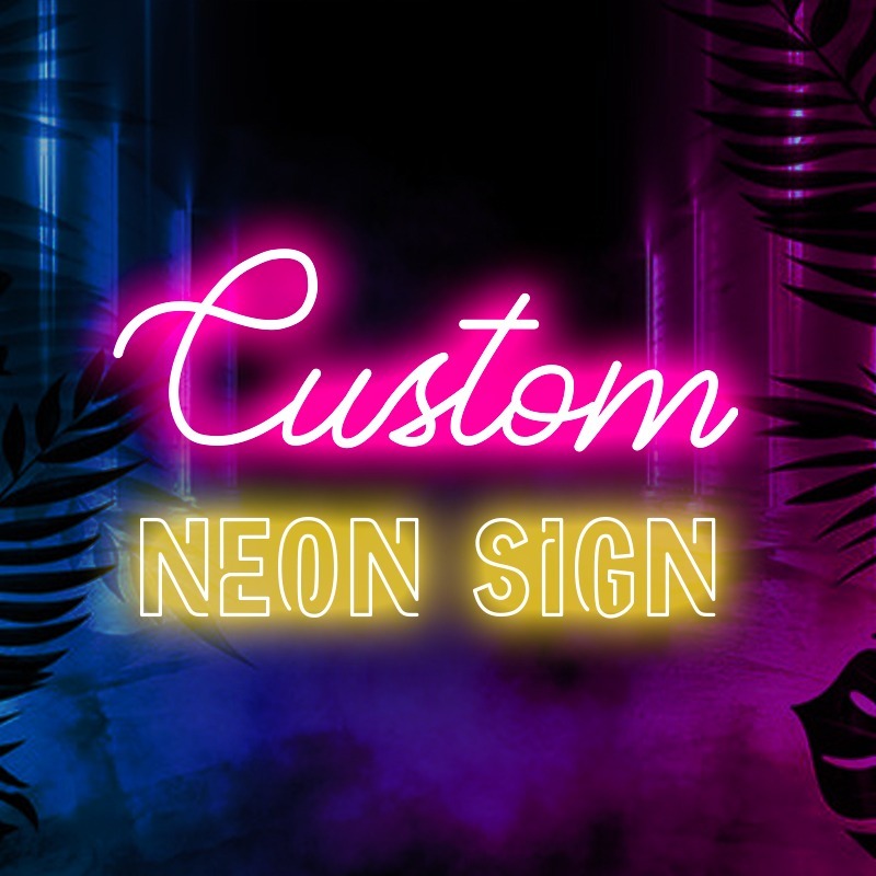Neon Sign | Custom Neon Light Name Sign - The Seven Colours