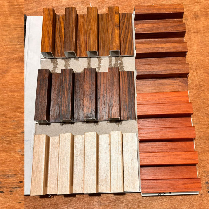 WPC Wall Panel | WPC Fluted Wall Panel PVC Louvers for Wall Decors | W ...