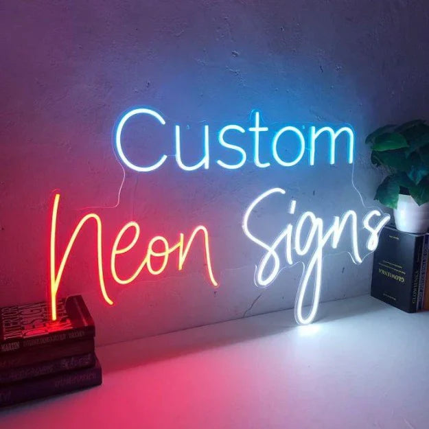 Flo-Ro Neon Signs | Neon Sign Board | Neon Light Name Plate – The Seven ...